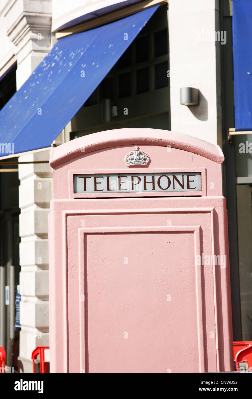 Red phone booth is one of the most famous of London icons Stock Photo ...