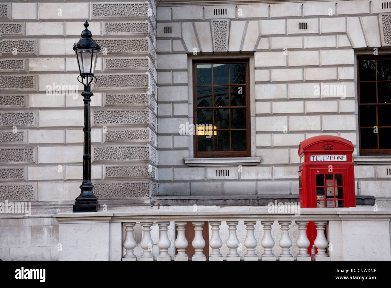 Red phone booth is one of the most famous of London icons Stock Photo ...
