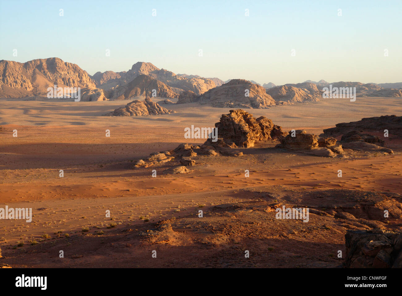 desert Wadi Rum, Jordan Stock Photo - Alamy