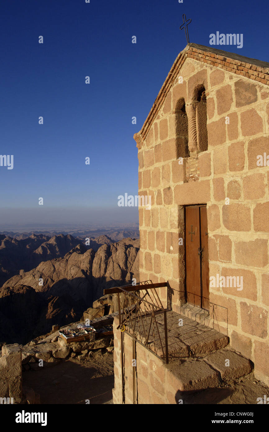 stone house on Mount Sinai, Egypt, Sinai Stock Photo - Alamy