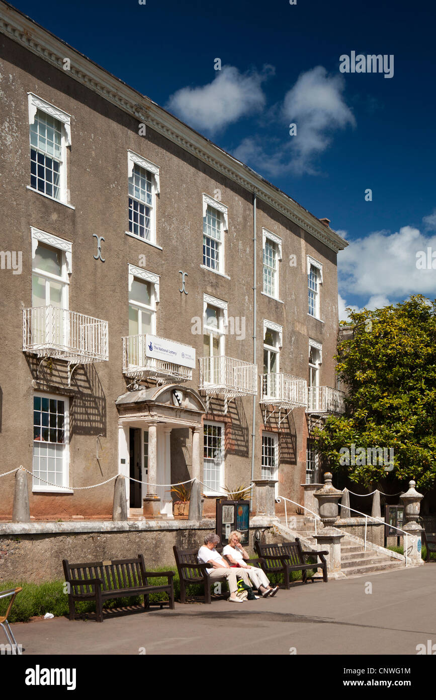 UK, England, Devon, Torquay, Torre Abbey, Regency addition to original ...