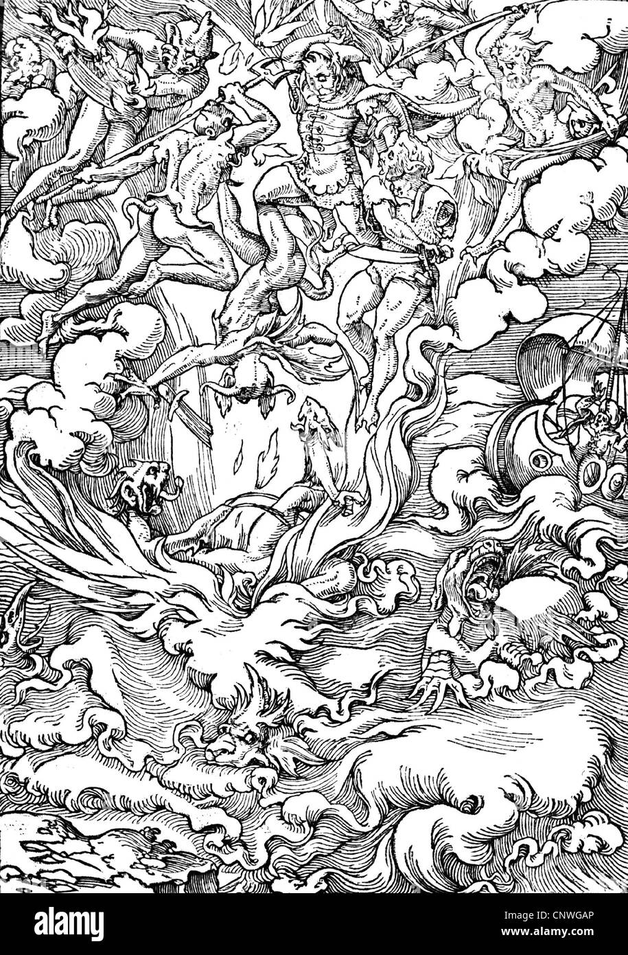 Last judgement jean cousin hi-res stock photography and images - Alamy