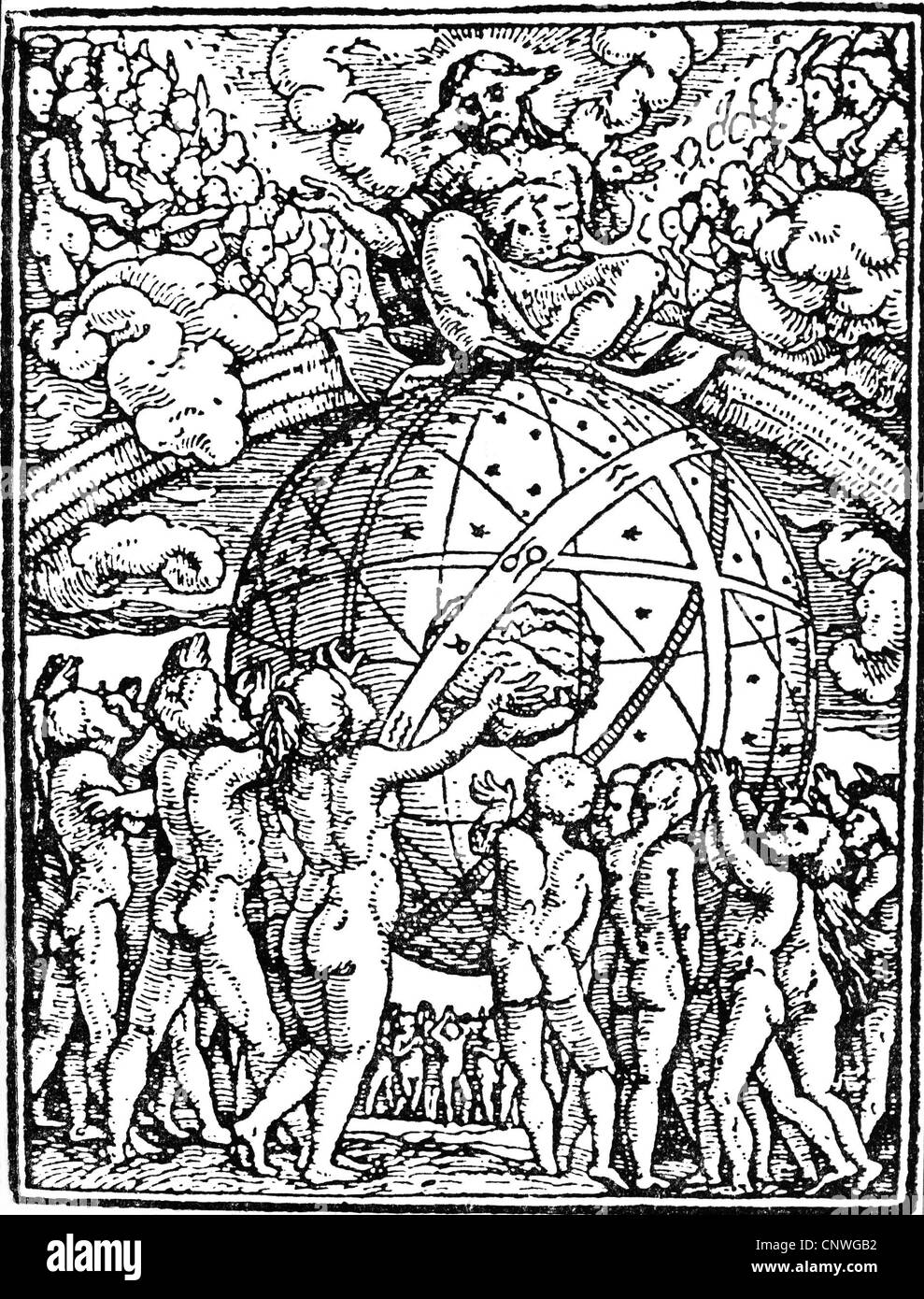 religion, apocalypse, "Last Judgement", woodcut from the cycle ...