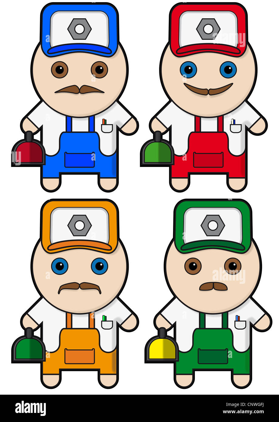 Mechanical Man Illustration Stock Photos & Mechanical Man Illustration ...