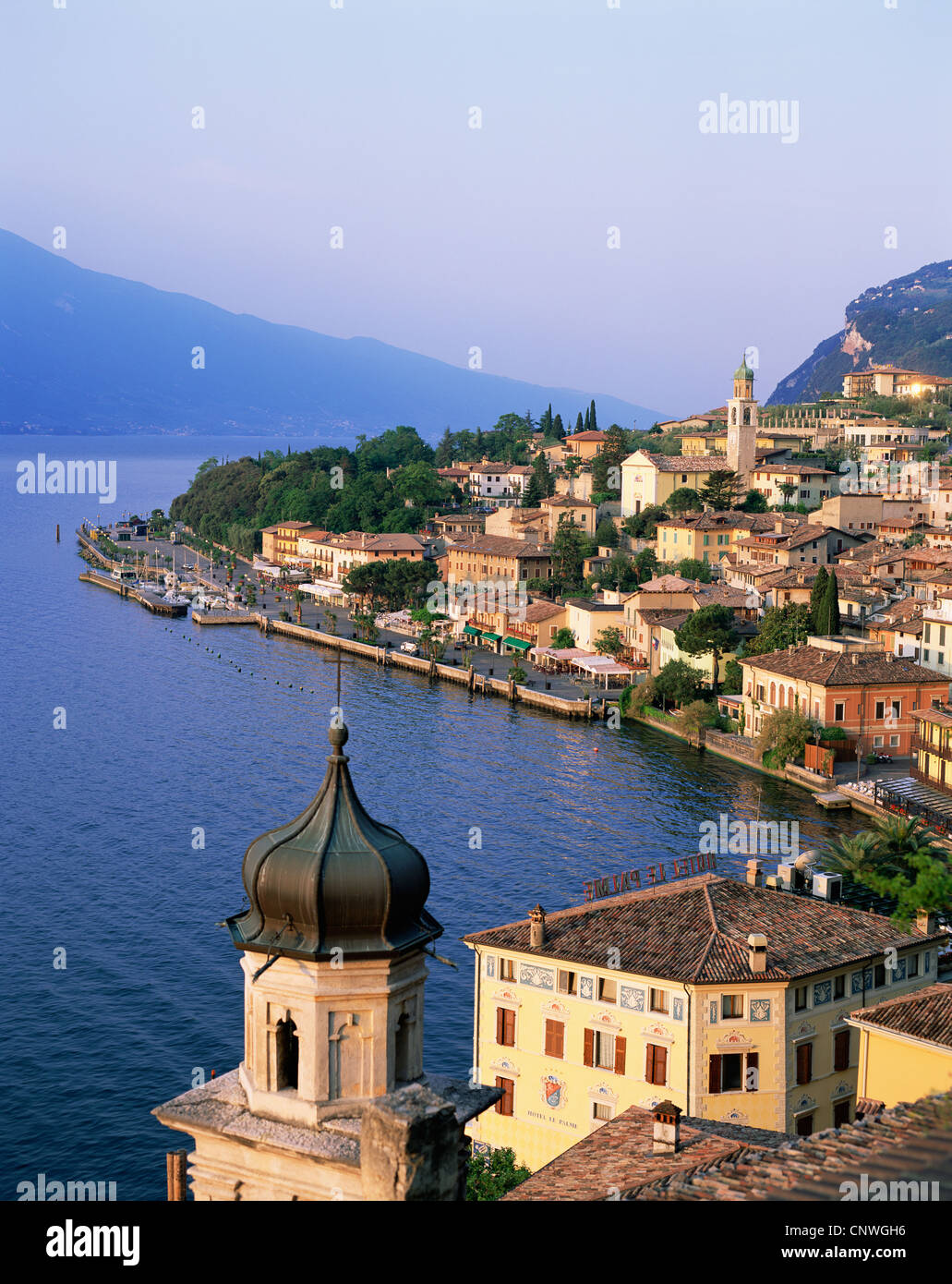 Italy, Lake Garda, Limone Stock Photo - Alamy