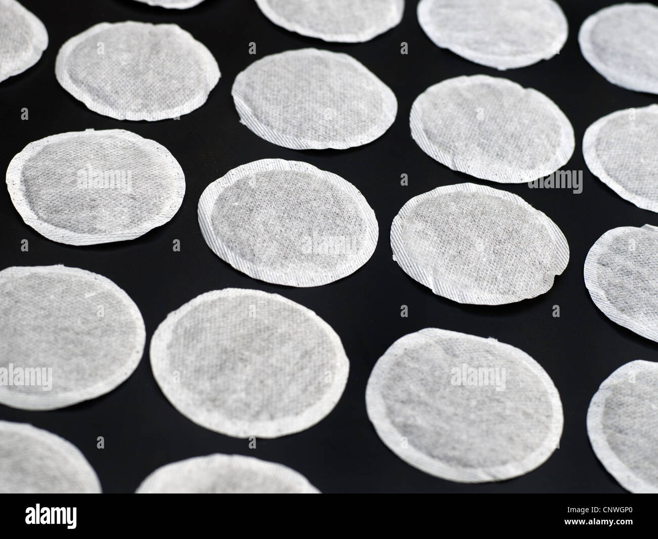 Round Tea Bags Stock Photo - Alamy