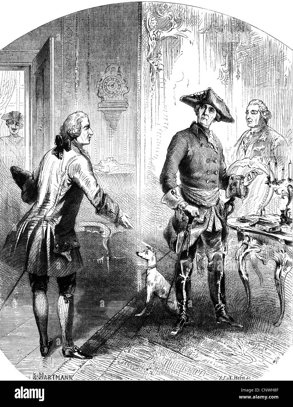 Frederick ii prussia dog hi-res stock photography and images - Alamy