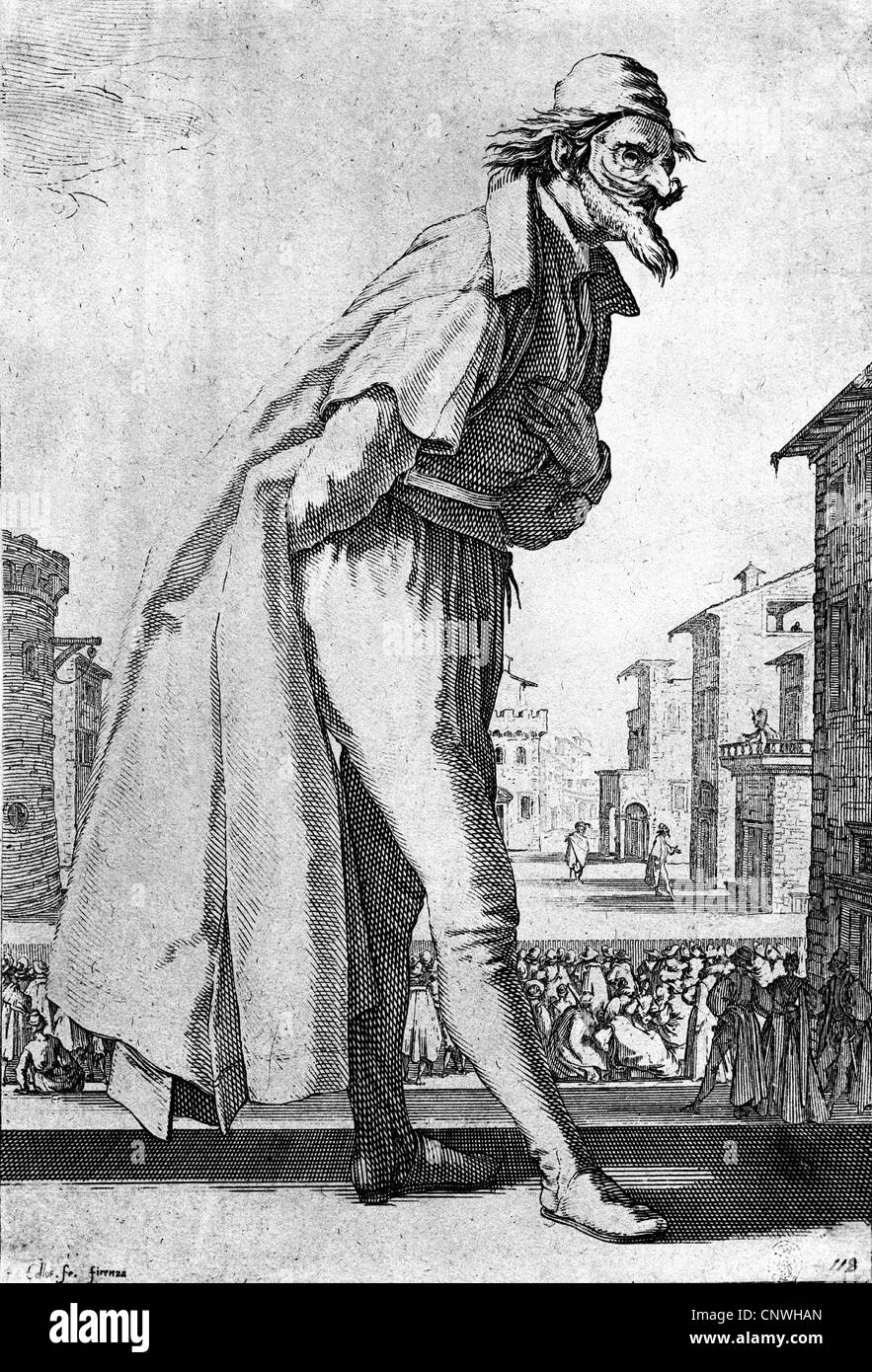 theatre / theater, comedy, Italy, Commedia dell'arte, types, Pantalone ...