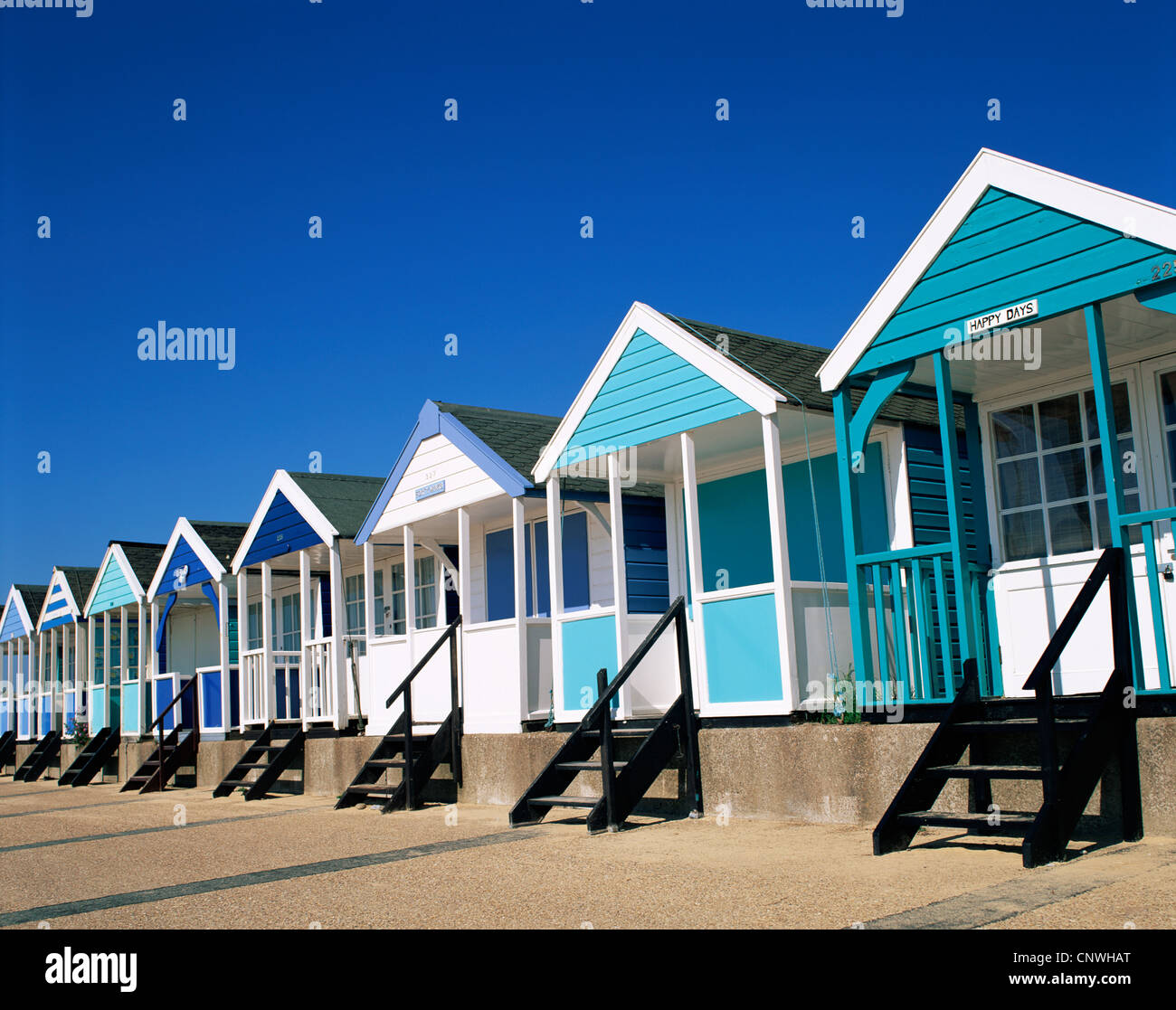 England, Suffolk, Southwold, Beach Huts Stock Photo - Alamy
