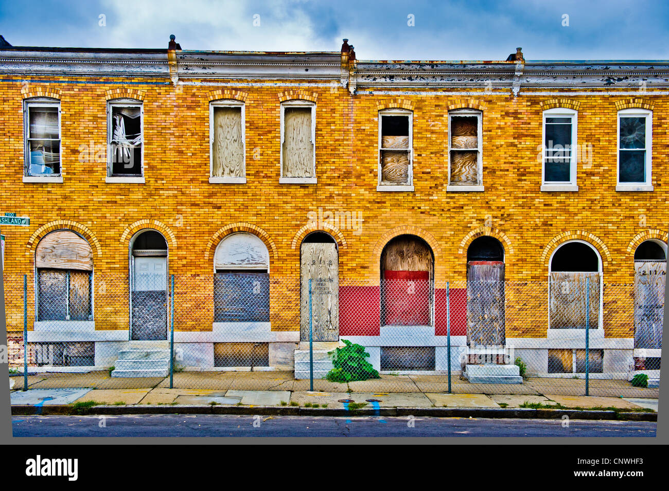 Row houses rowhouse row house hi-res stock photography and images - Alamy