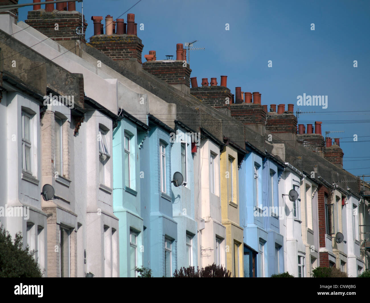 Brighton terrace victorian hi-res stock photography and images - Alamy