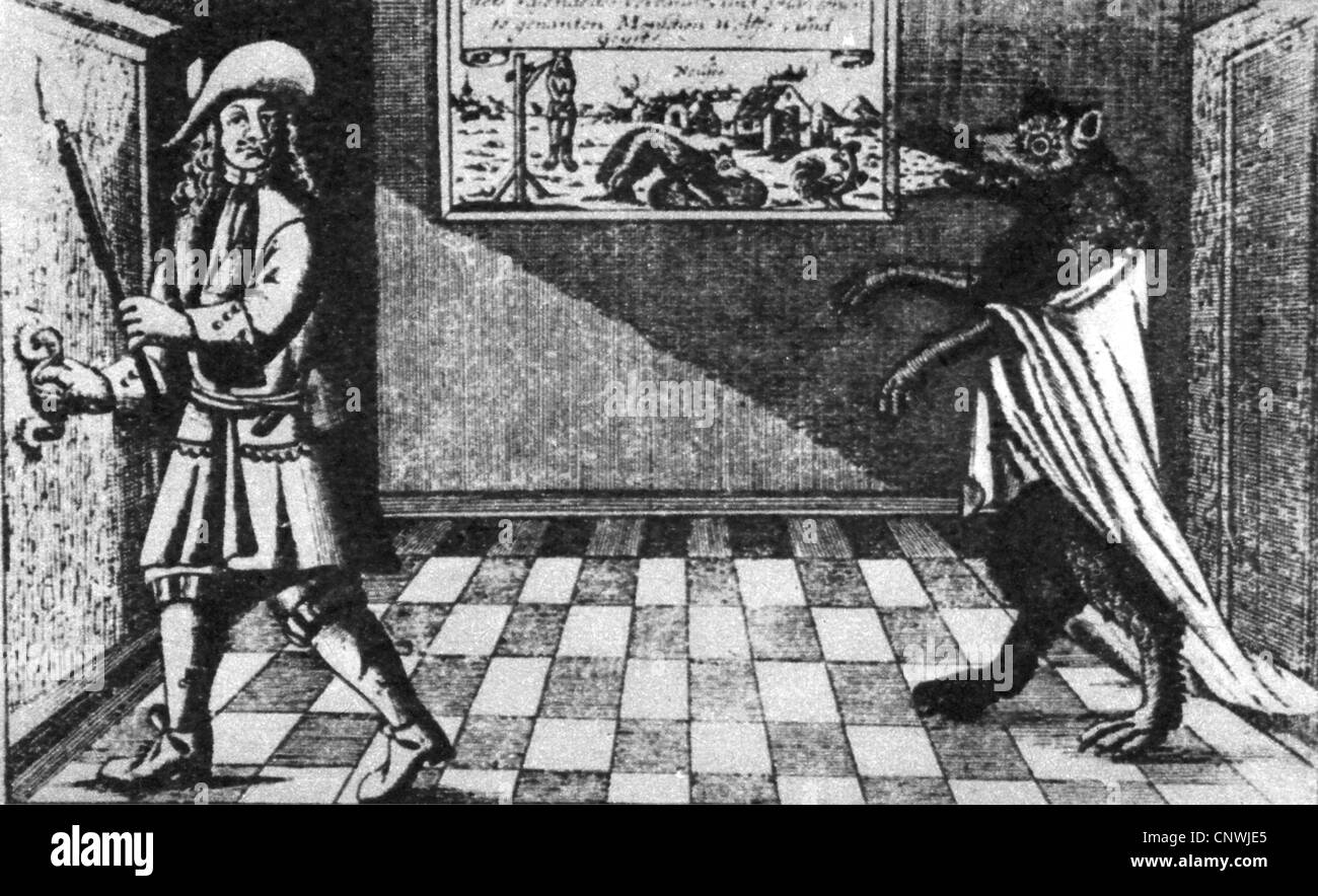 literature, legends, werewolf, man, transformed into a wolf, haunting ...