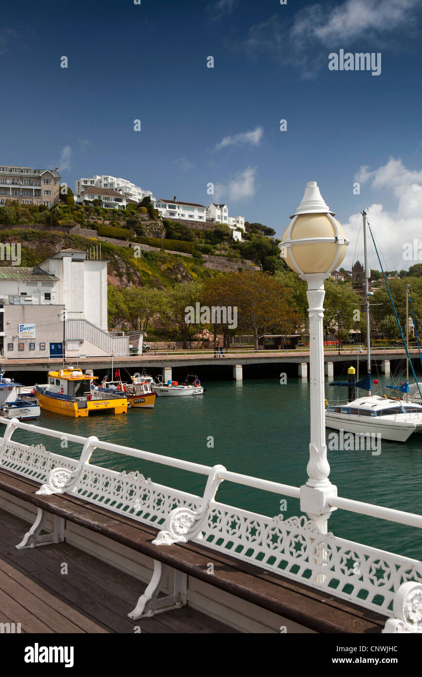UK, England, Devon, Torquay, boats moored in the Marina at Princess ...