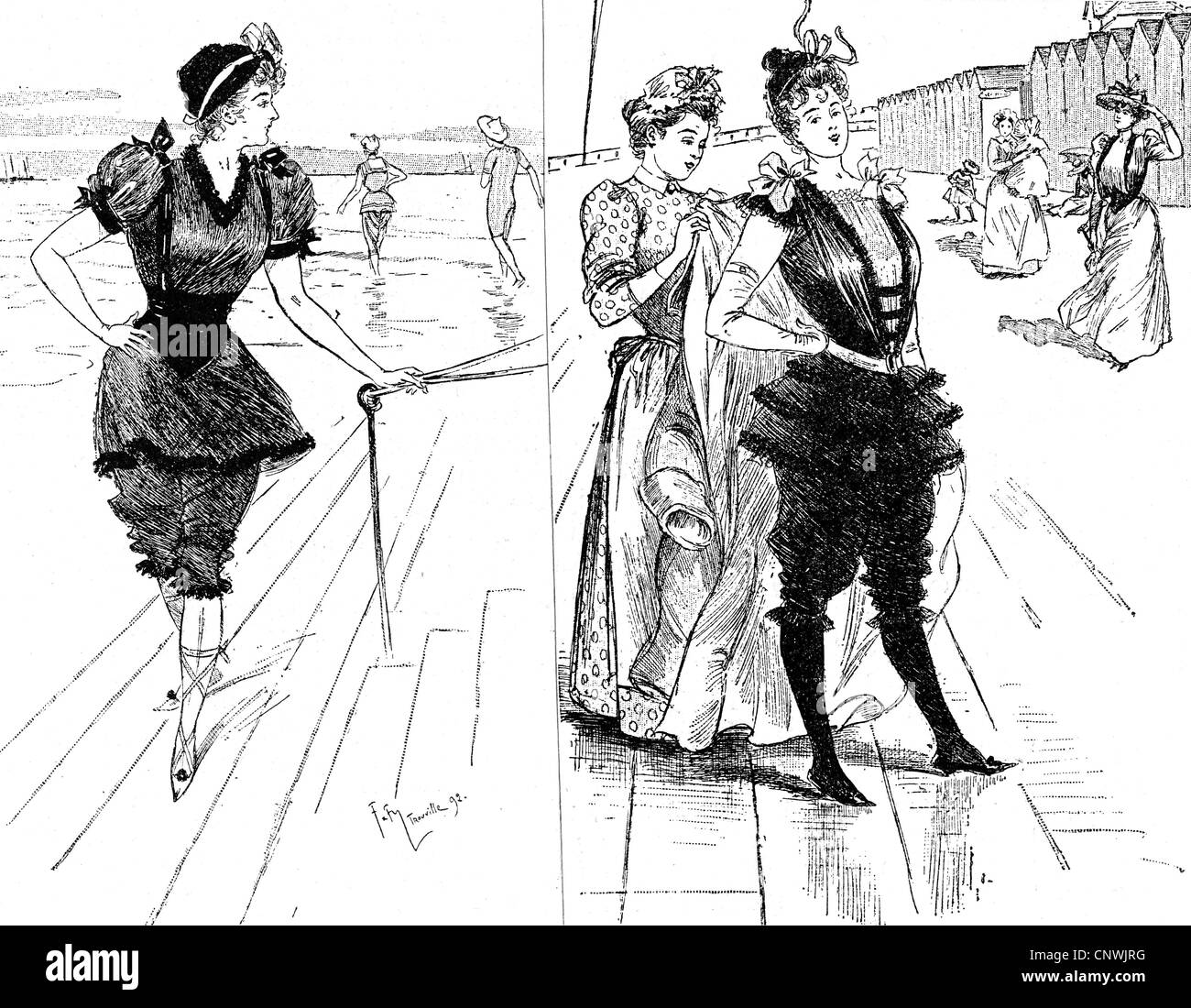 Historical costumes of france hi-res stock photography and images - Alamy