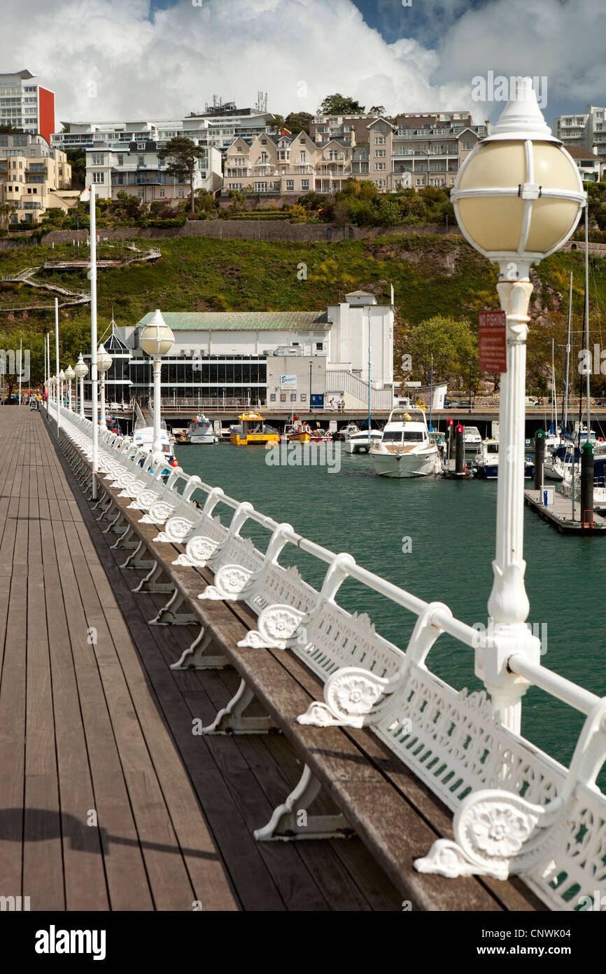 UK, England, Devon, Torquay, boats moored in the Marina at Princess ...