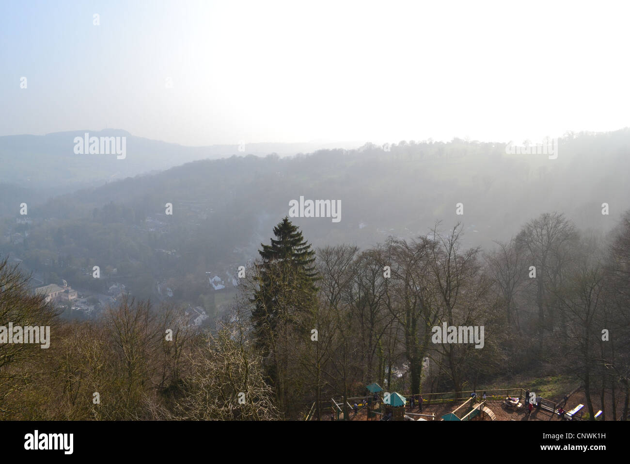 Sunny hills of Matlock, Derbyshire Outdoors, UK Stock Photo - Alamy