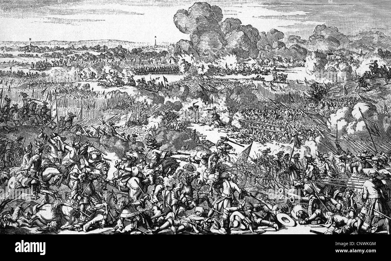 event, First Silesian War (1740 - 1742), Battle of Mollwitz, 10.4.1741 ...