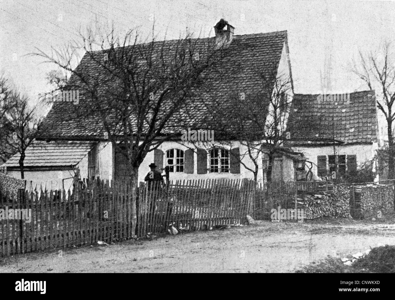 German 1900s house hi-res stock photography and images - Alamy