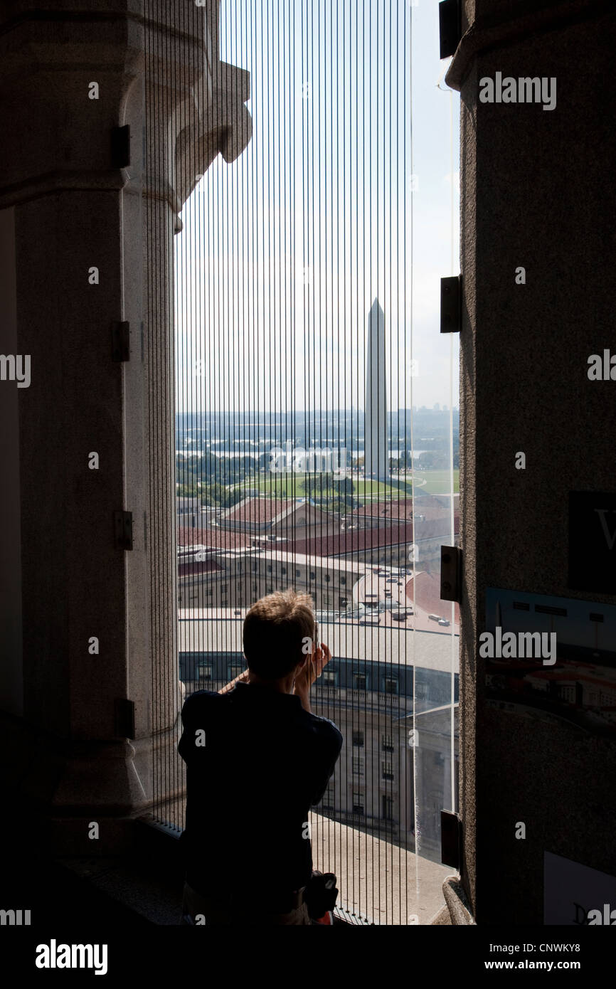 View from the Old Post Office Pavilion tower Stock Photo - Alamy