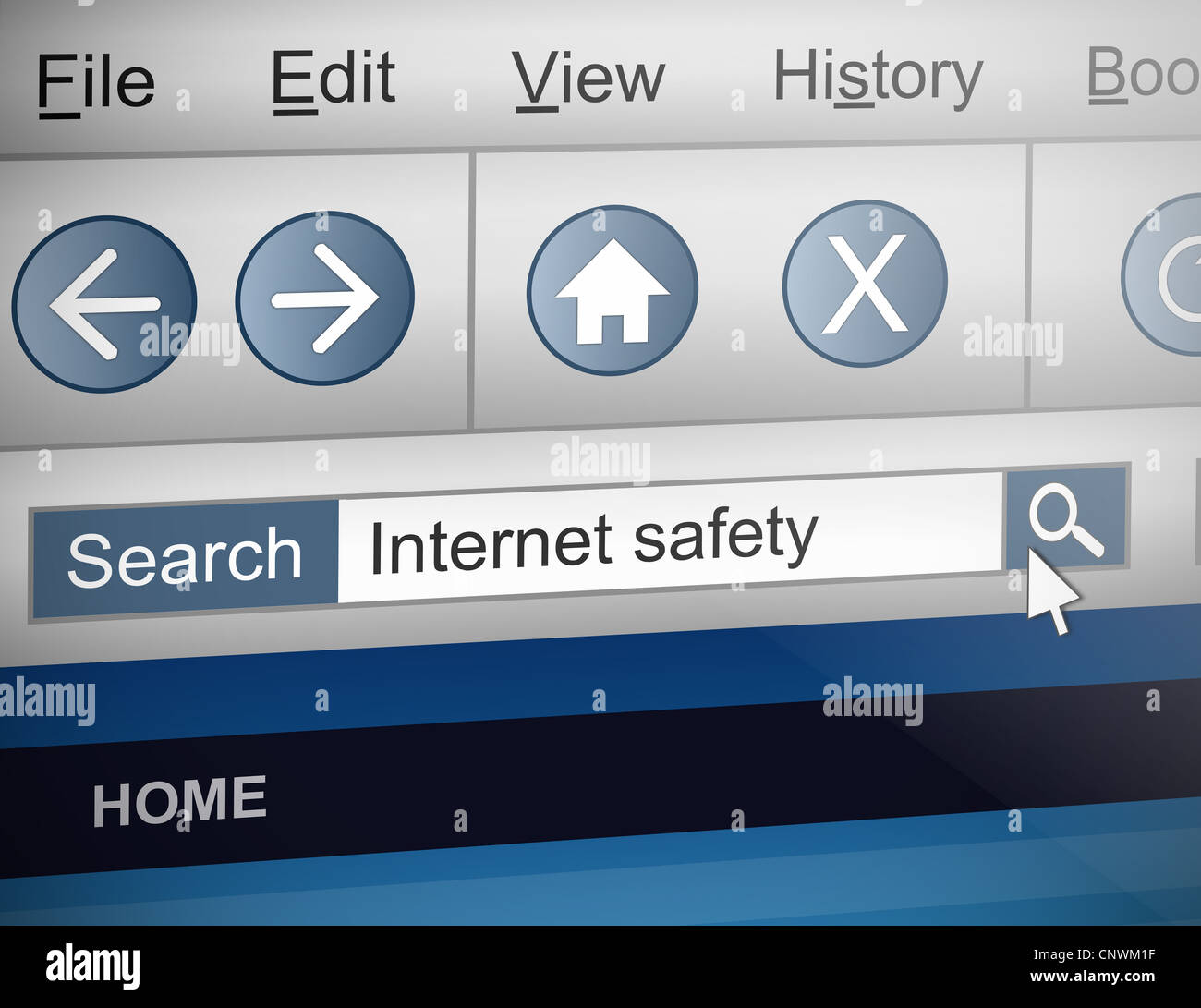 Internet safety concept Stock Photo - Alamy