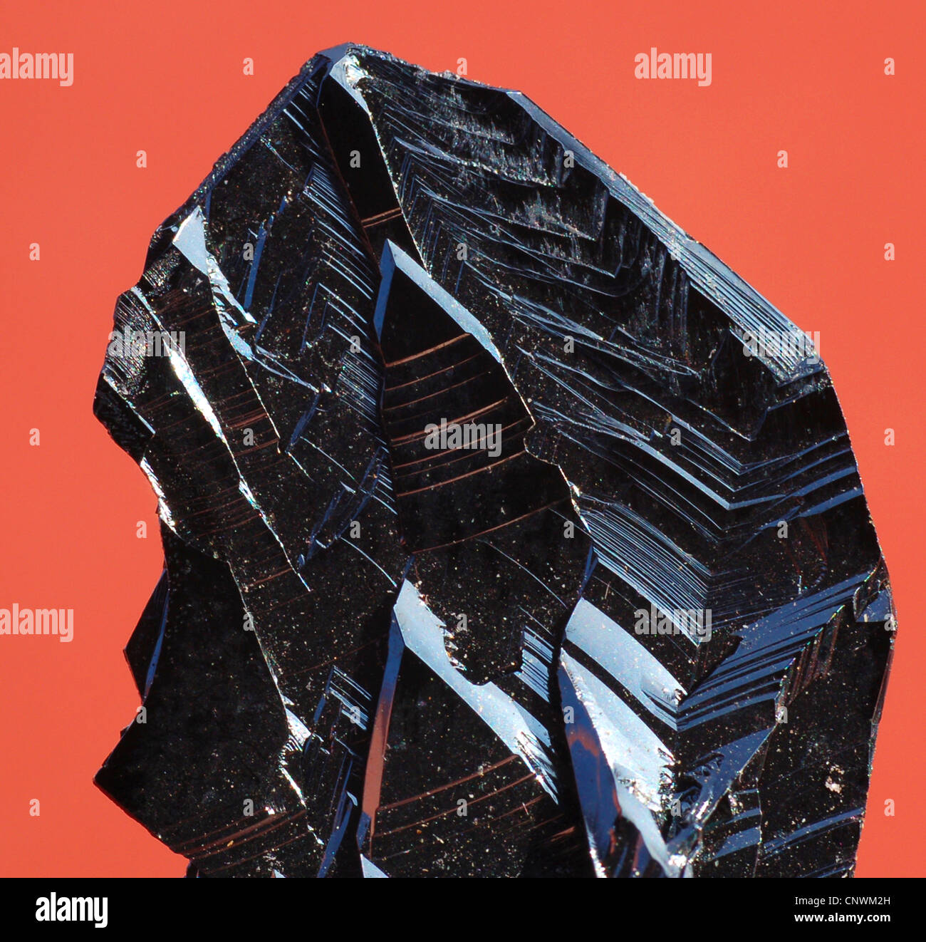 Rhombohedral crystals haematite hi-res stock photography and images - Alamy