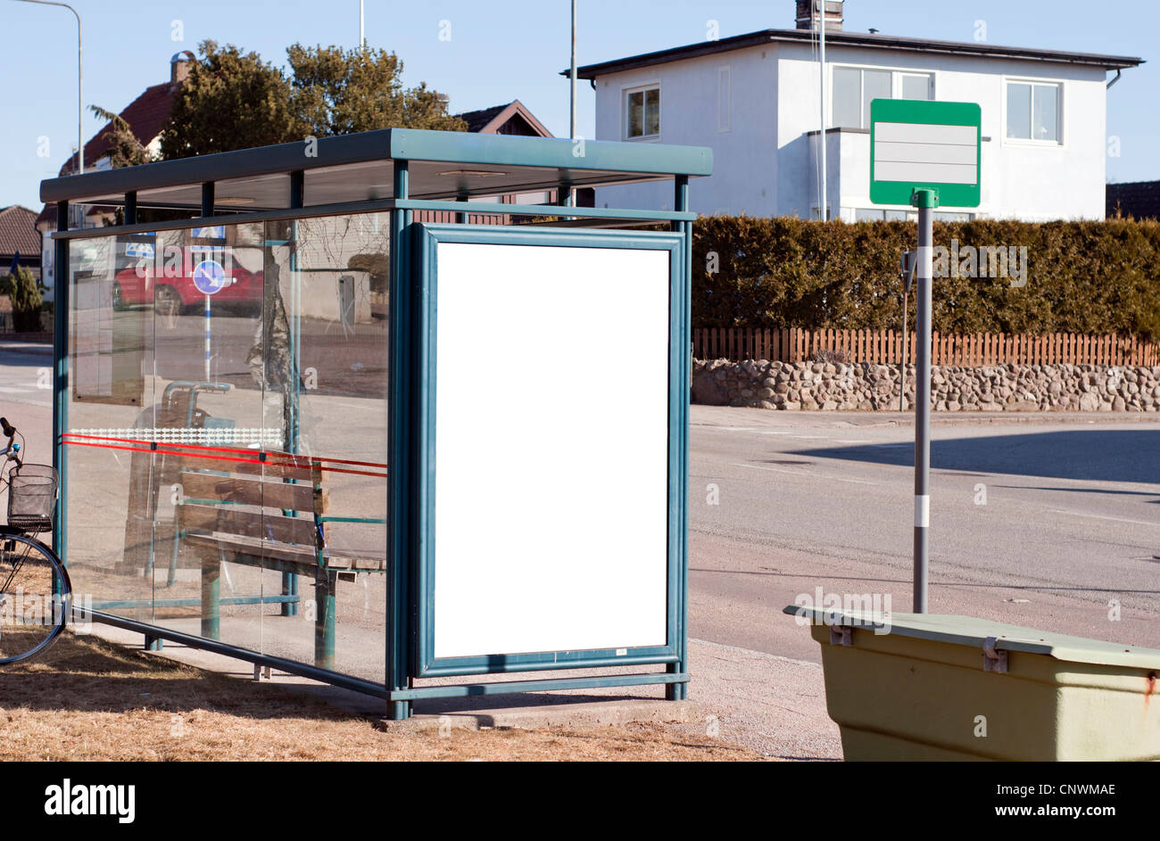 Swedish bus stop public transport High Resolution Stock Photography and ...
