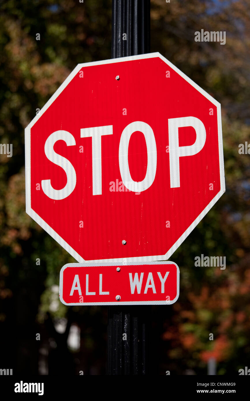 A stop sign Stock Photo - Alamy