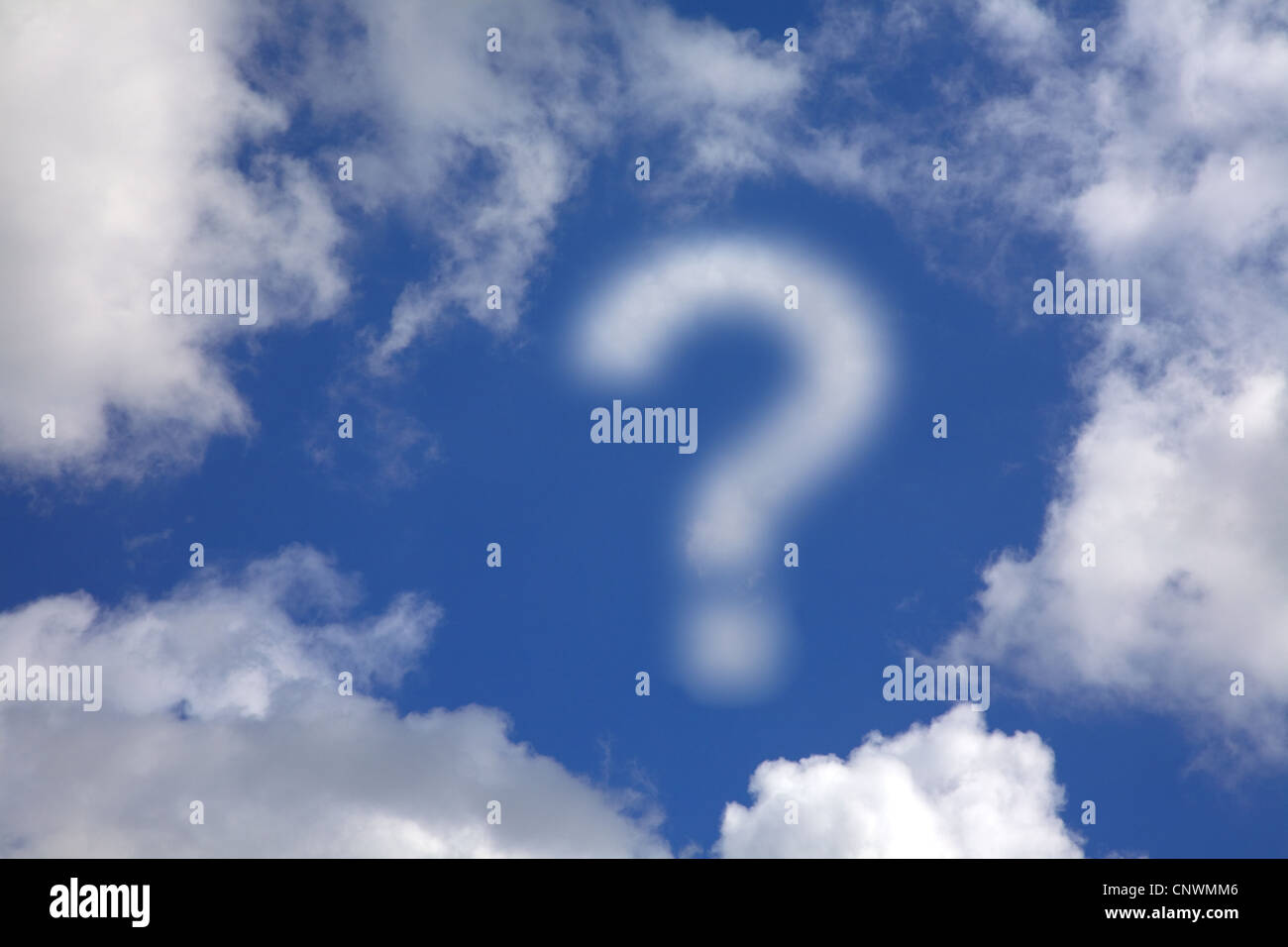 Question mark sky hi-res stock photography and images - Alamy