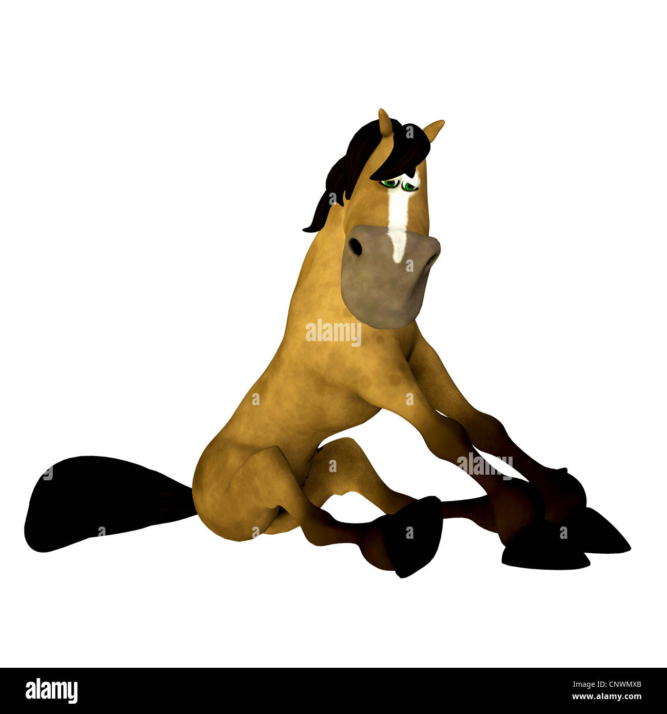 Tired horse Cut Out Stock Images & Pictures - Alamy