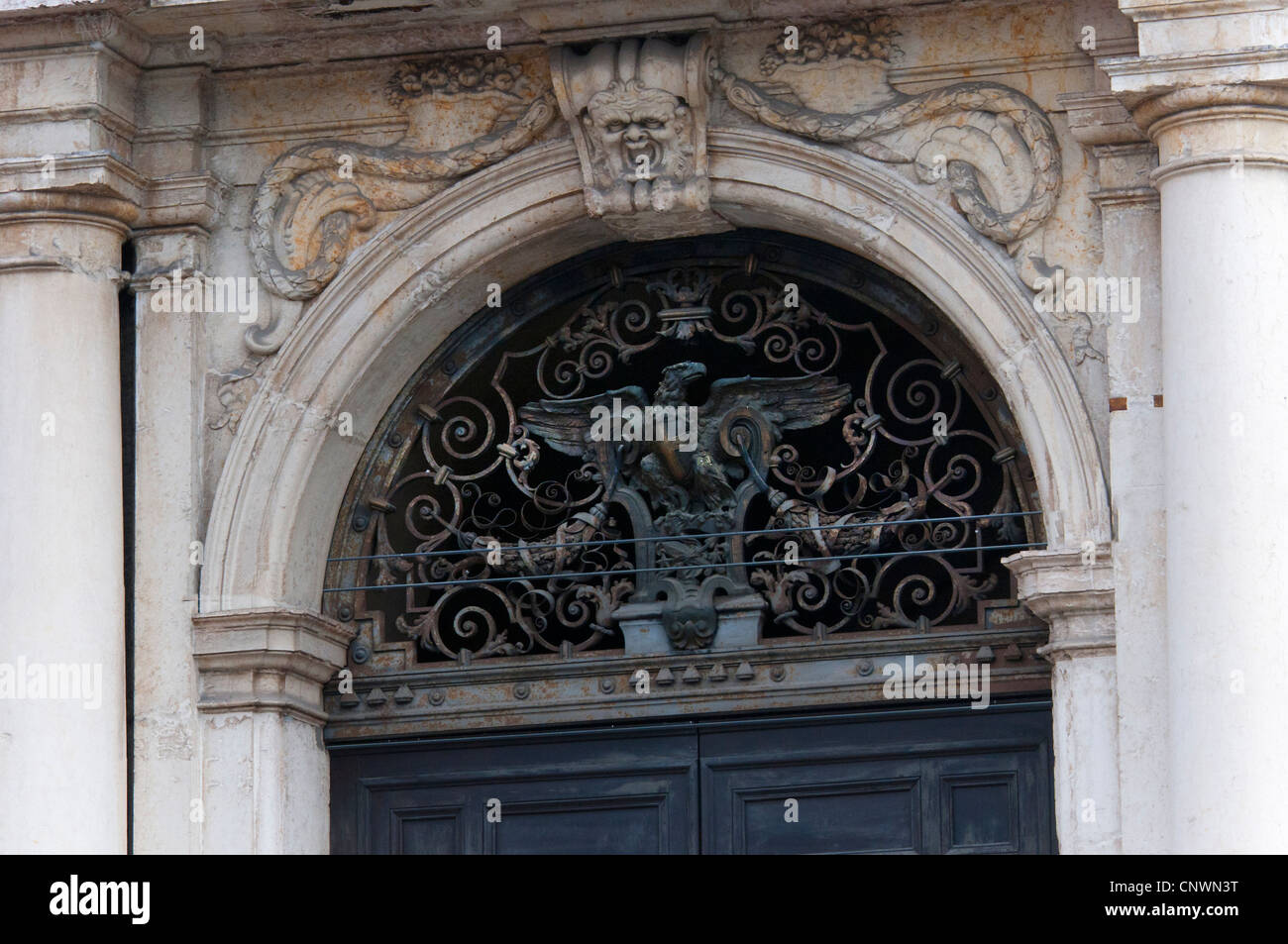 Decorative Ironwork in Modena a city in the Emilia-Romagna region of ...