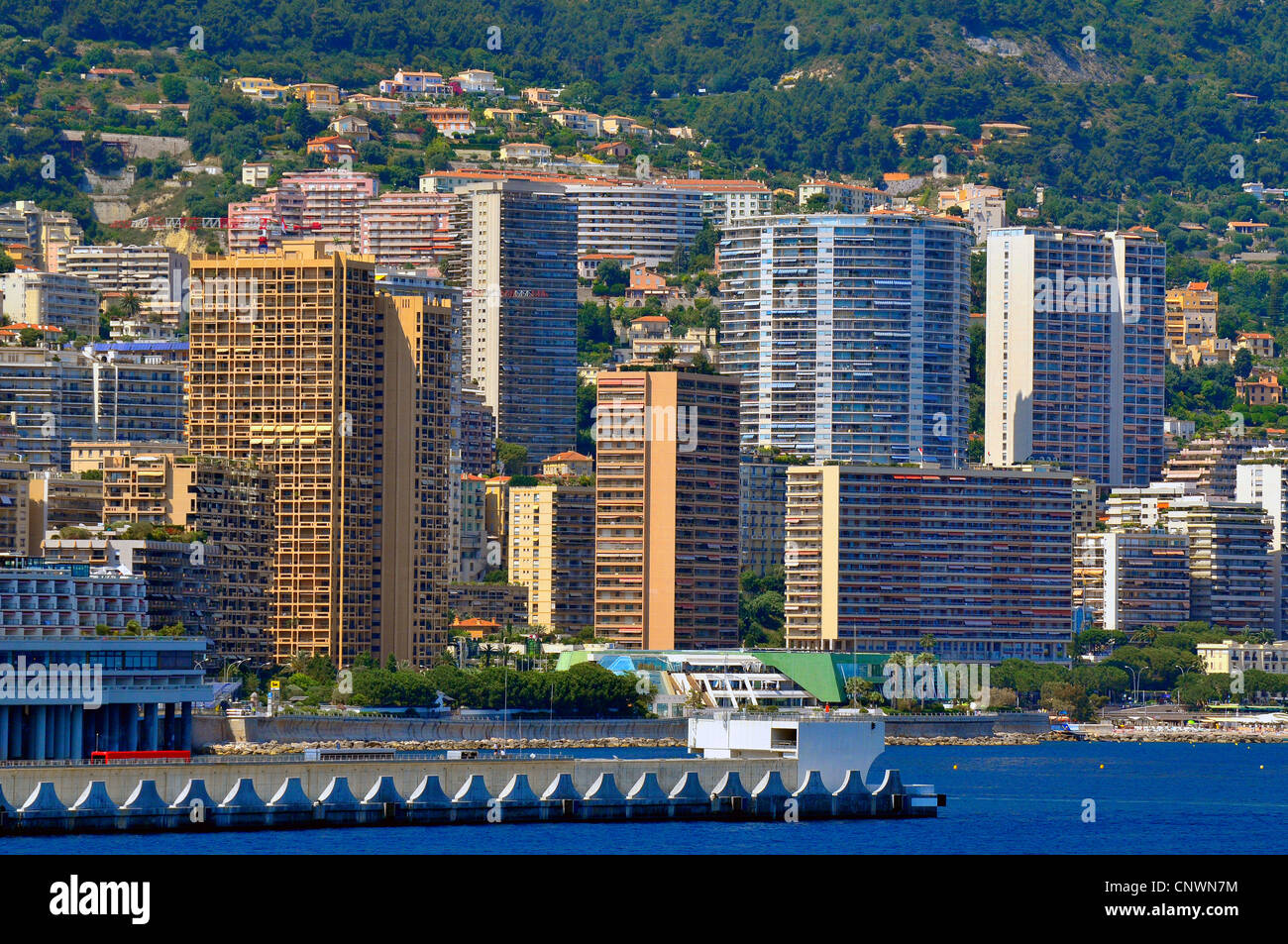 Harbor Monte Carlo Monaco Principality French Riviera Mediterranean ...