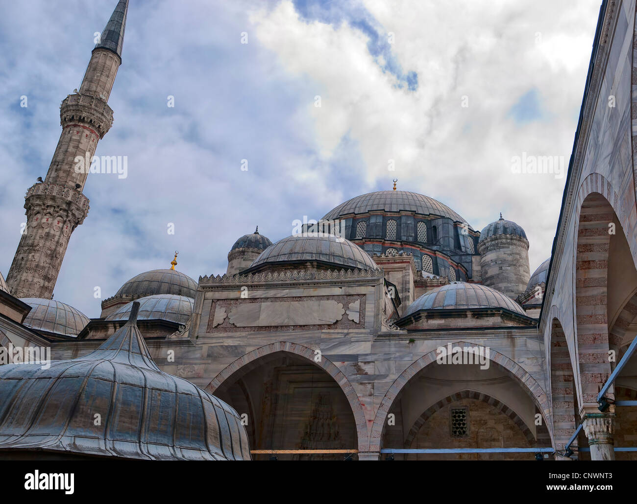 The Sehzade mosque situated in the turkish city of Istanbul Stock Photo ...