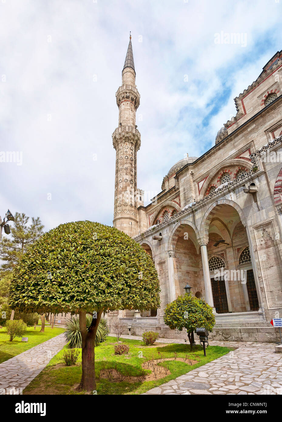 The Sehzade mosque situated in the turkish city of Istanbul Stock Photo ...