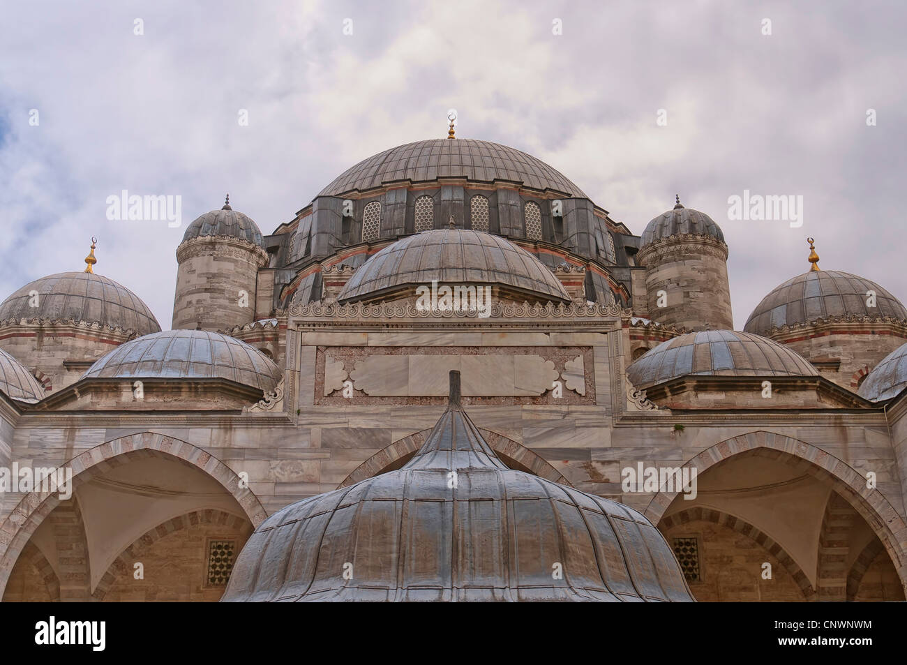 The Sehzade mosque situated in the turkish city of Istanbul Stock Photo ...