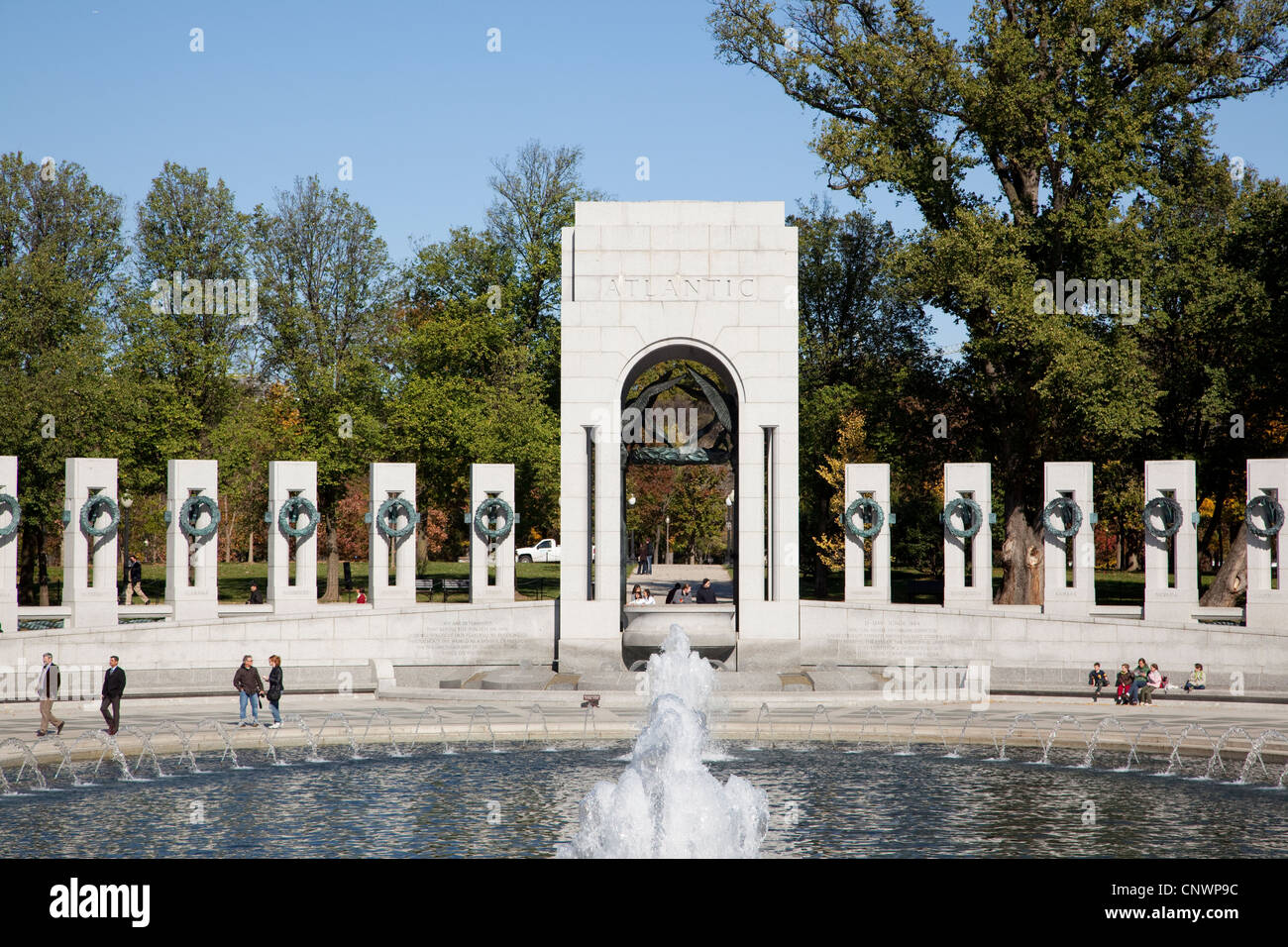 The World War II Memorial Stock Photo - Alamy