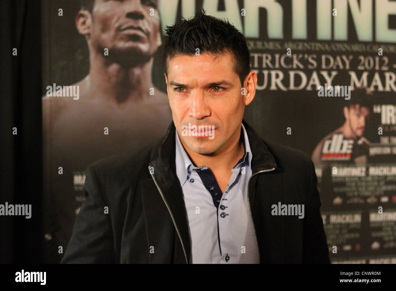 Dibella Entertainment held a press conference to announce the fight ...