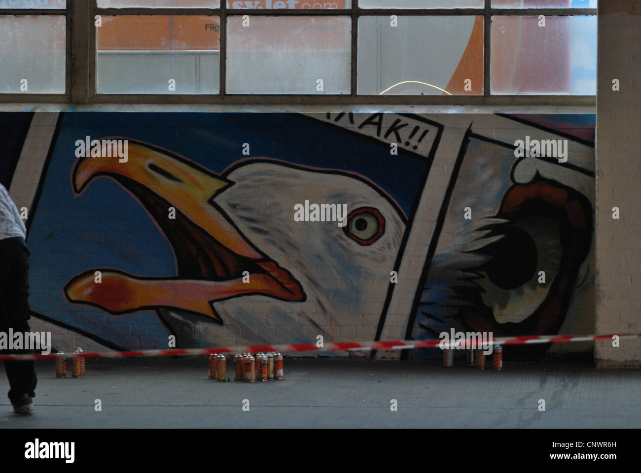 Sand, Sea and Spray. Blackpool, England Stock Photo - Alamy