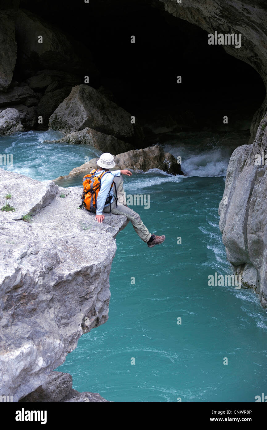 Grand canyon hiker slope hi-res stock photography and images - Alamy