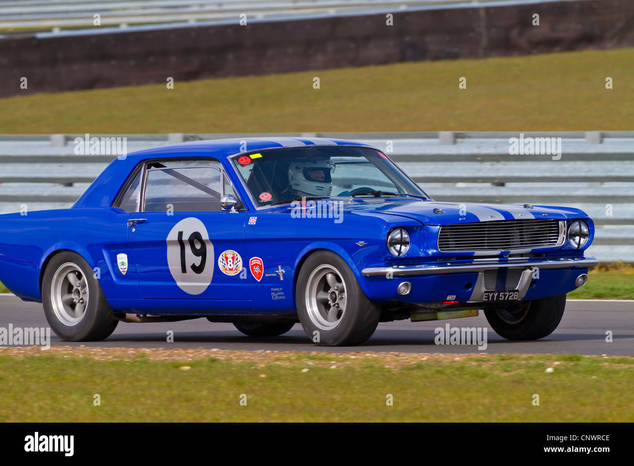 1964 Ford Mustang with driver Simon Miller during the CSCC HVRA V8 ...