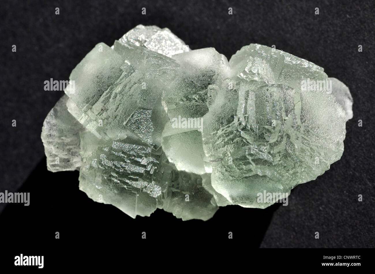 bright green fluorite crystal Stock Photo - Alamy