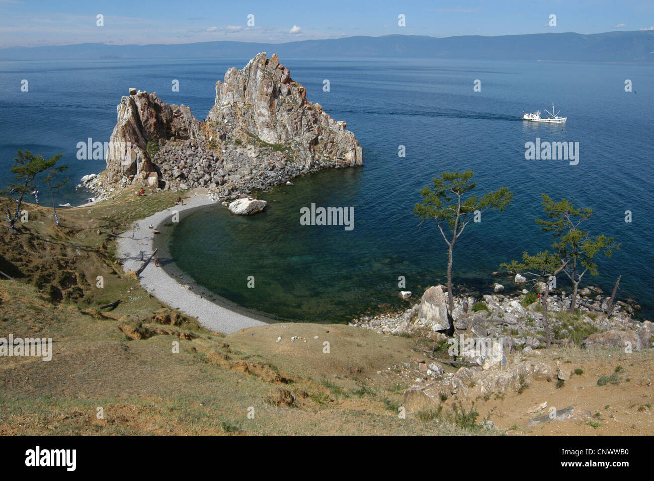 Olkhon island baikal aerial hi-res stock photography and images - Alamy