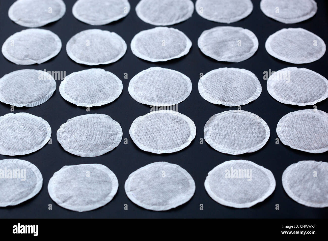 Round Tea Bags Stock Photo - Alamy