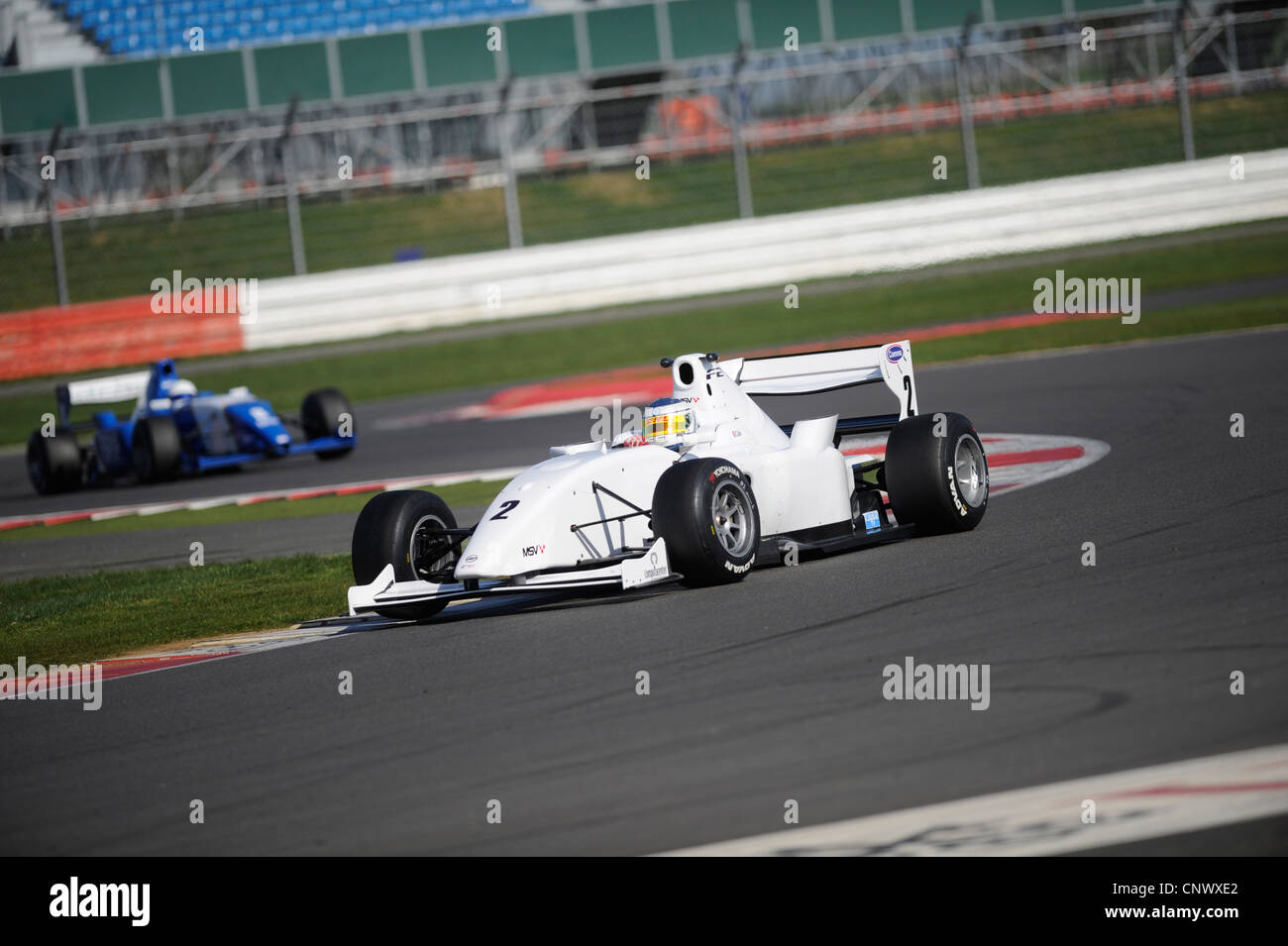James Cole, competes during the Formula 2 test session at the ...