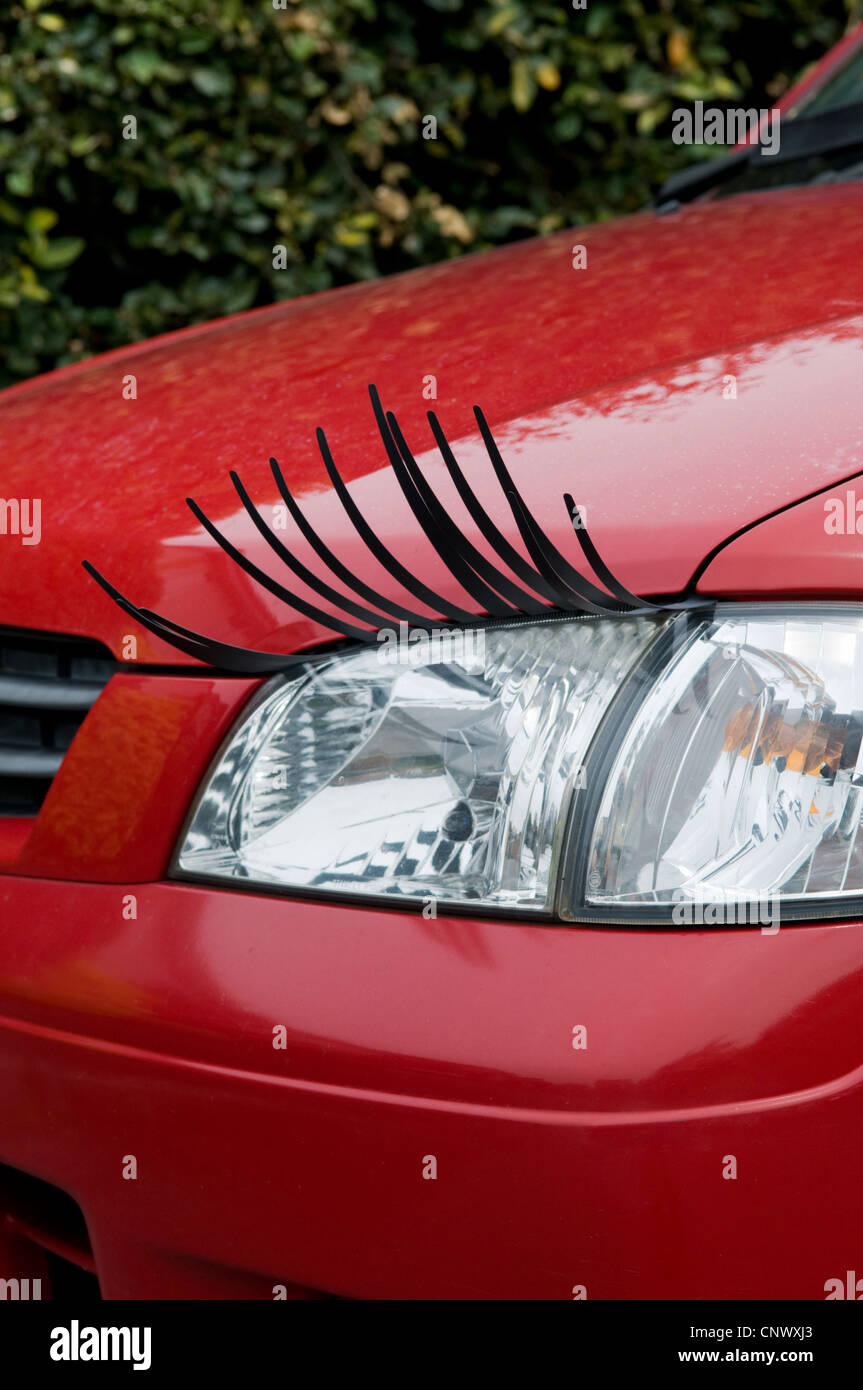 Car eyelashes hi-res stock photography and images - Alamy