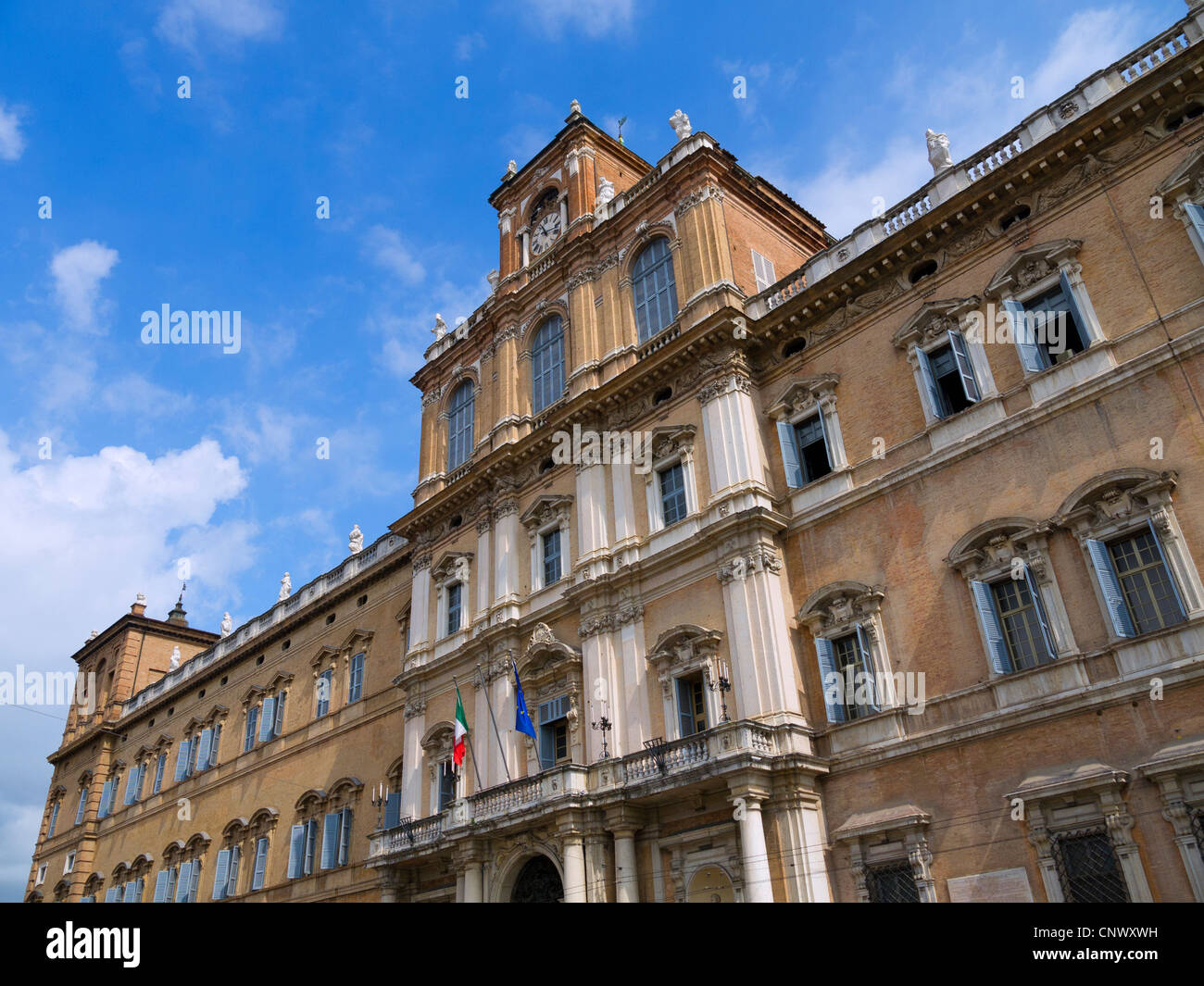 The Ducal Palazzo in Modena a city in the Emilia-Romagna region of ...