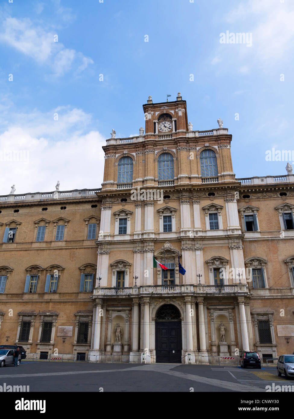The Ducal Palazzo in Modena a city in the Emilia-Romagna region of ...