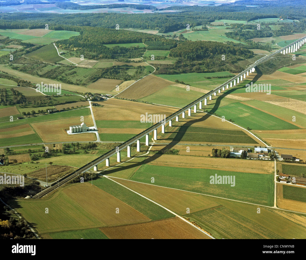 HannoverWuerzburg high-speed railway, Bartelsgraben Viaduct, Germany ...