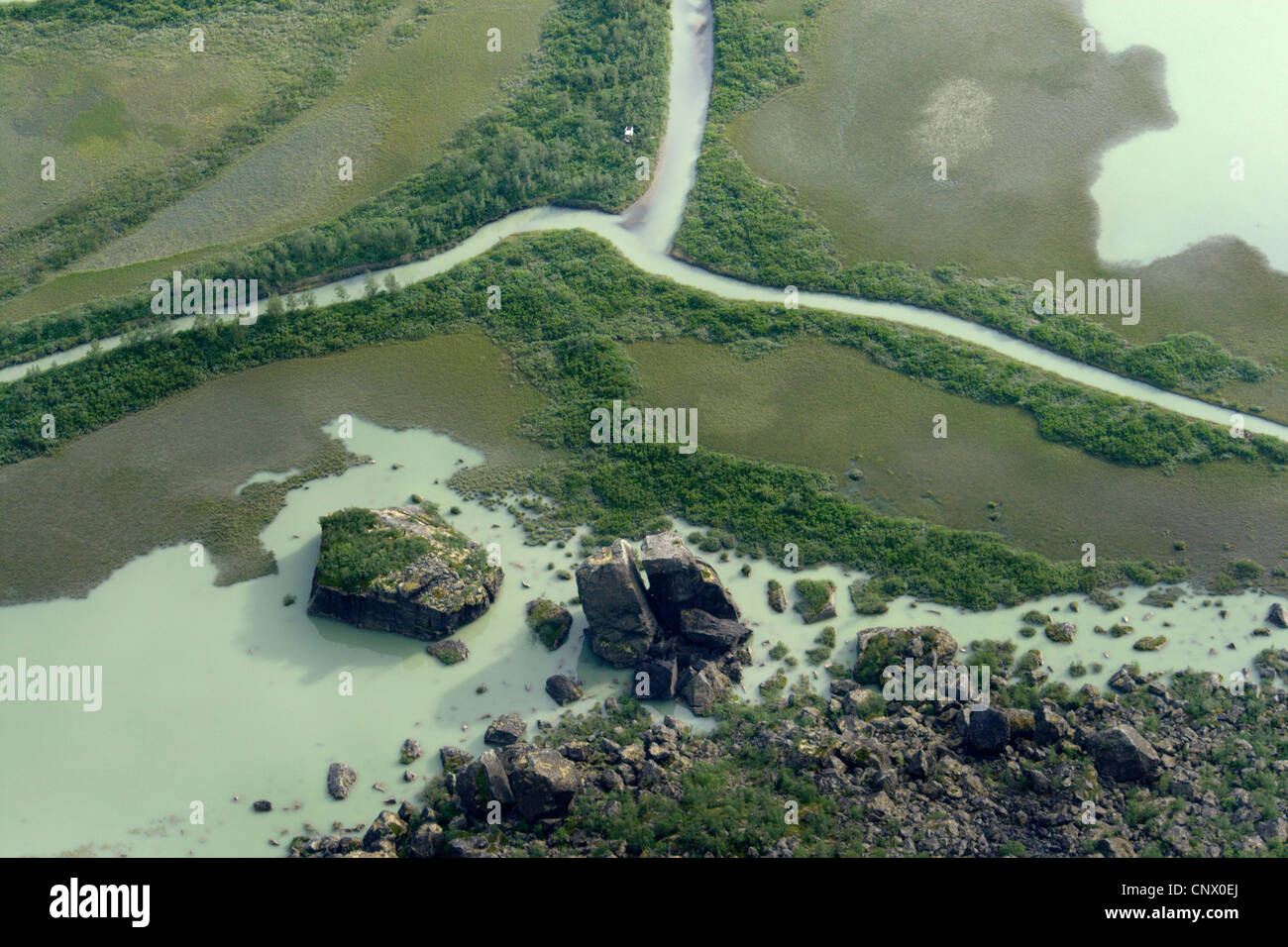 Rapa river delta in rapa valley hi-res stock photography and images - Alamy