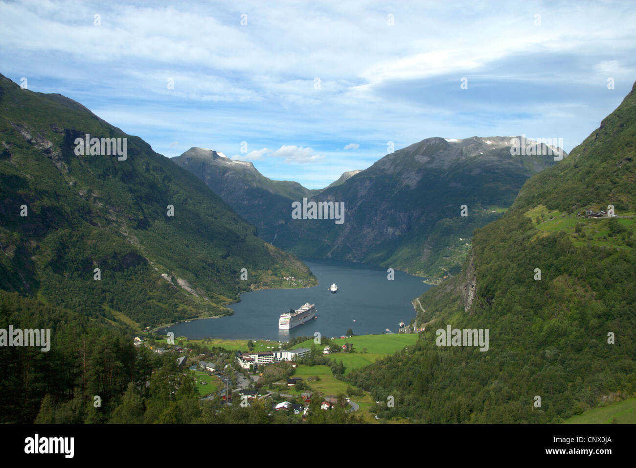 Geiranger fjord norway hi-res stock photography and images - Alamy