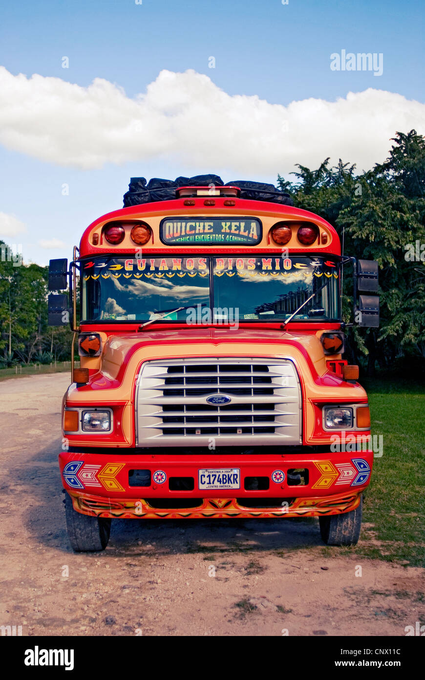 Chicken bus guatemala hi-res stock photography and images - Alamy